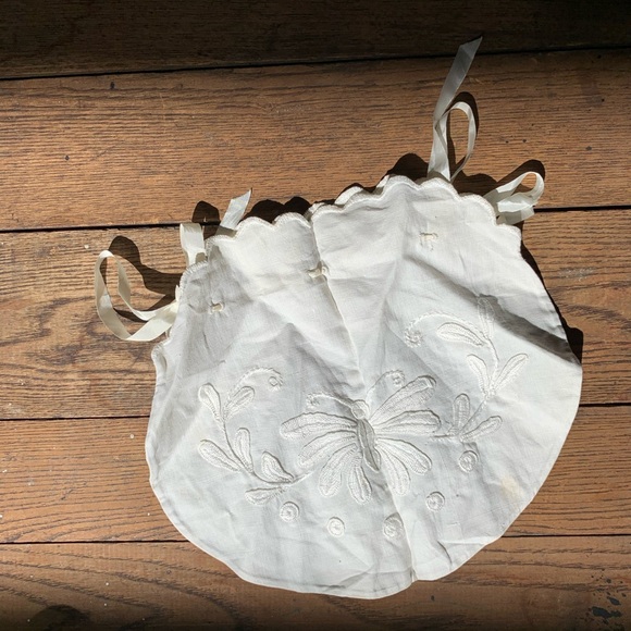 Antique | Bags | Antique Butterfly Monogram Embroidered Sack Bag | Poshmark